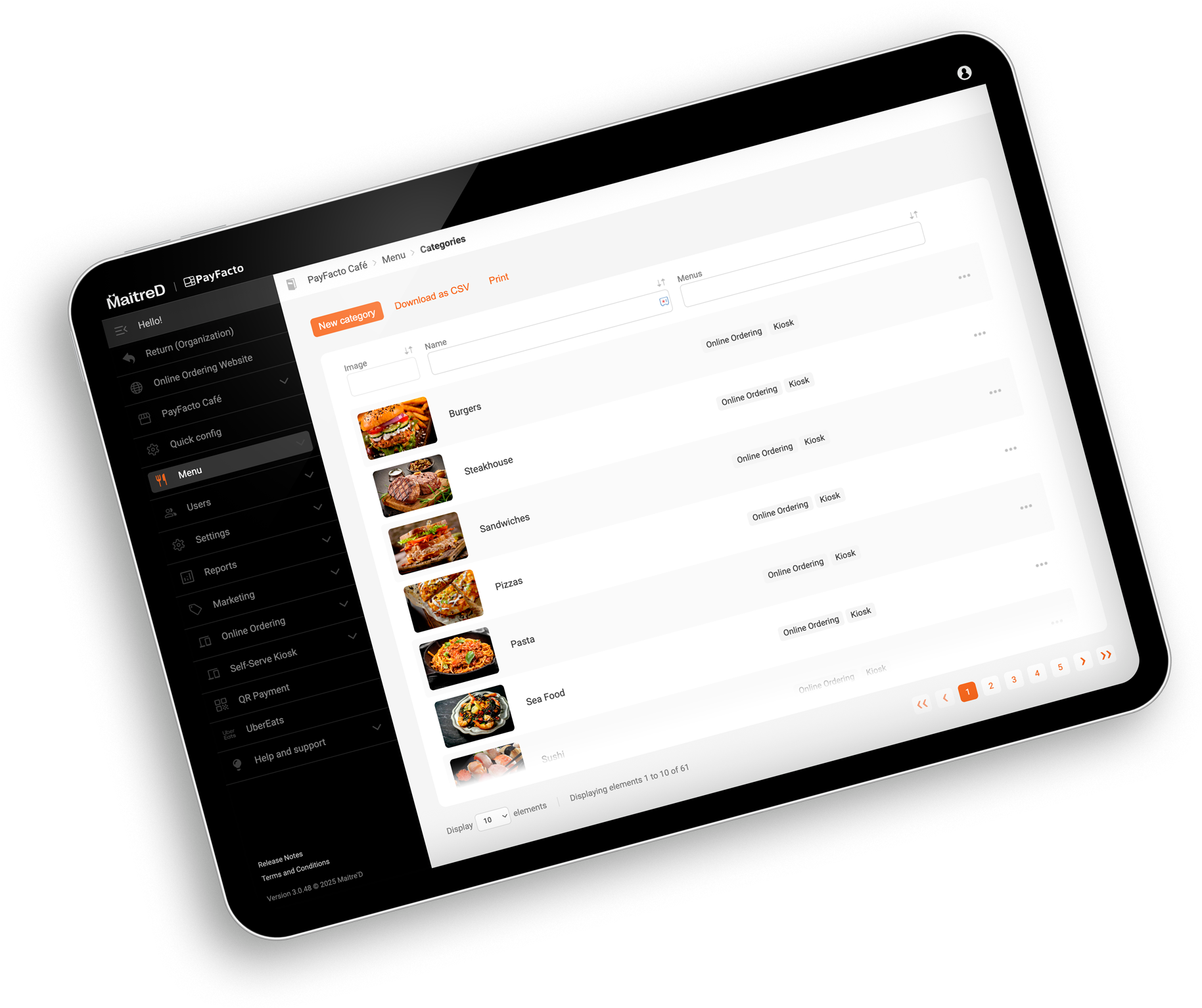 Maitre'D Virtuo Cloud POS | Maitre'D